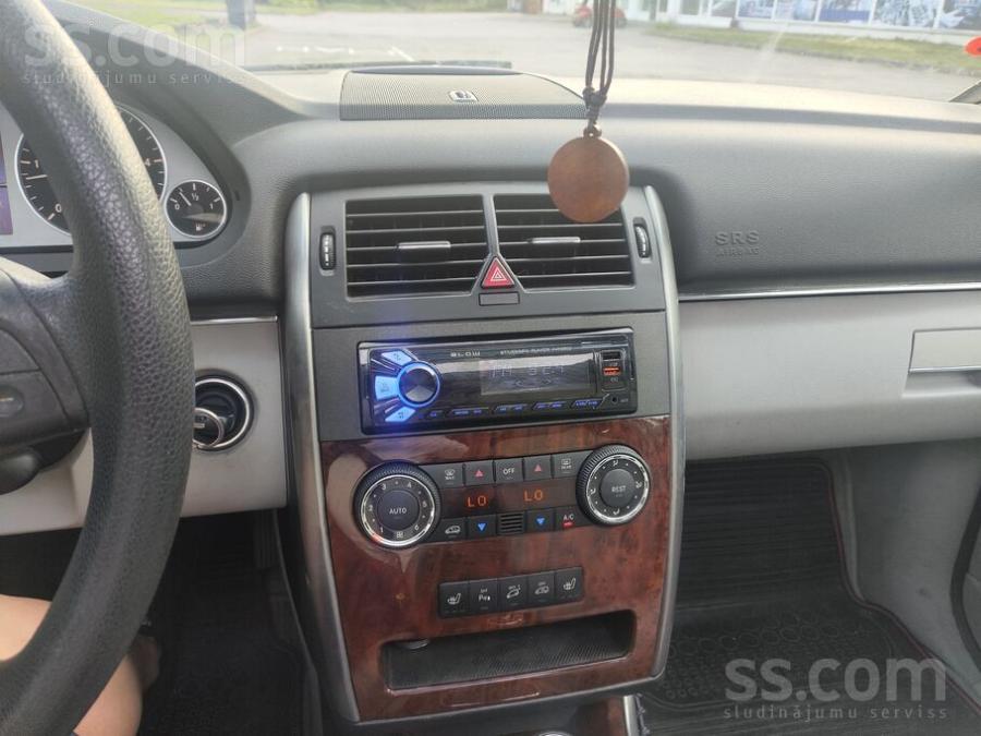 Blue Mercedes-Benz B 180 2007 in Daugavpils, with an engine capacity of 2.00 L and mileage of 296 thousand km for 2000 €, photo 20 on AUTOMOTO.COM.LV
