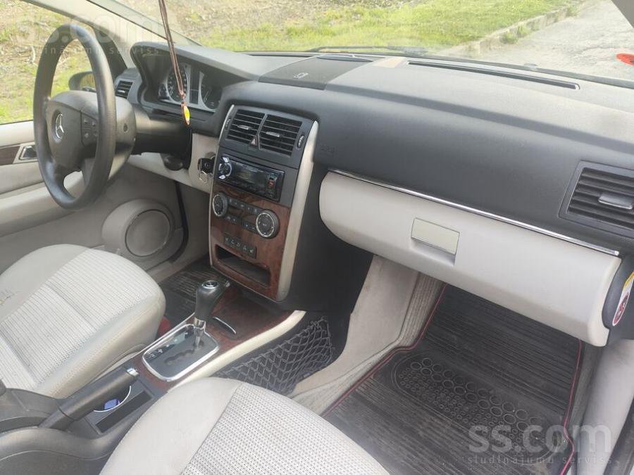 Blue Mercedes-Benz B 180 2007 in Daugavpils, with an engine capacity of 2.00 L and mileage of 296 thousand km for 2000 €, photo 24 on AUTOMOTO.COM.LV