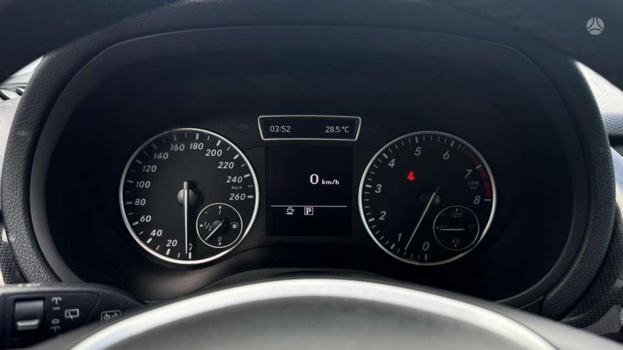 Blue Mercedes-Benz B 180 2012 in Radviliskis, with an engine capacity of 1.60 L and mileage of 155 thousand km for 5550 €, photo 20 on AUTOMOTO.COM.LV
