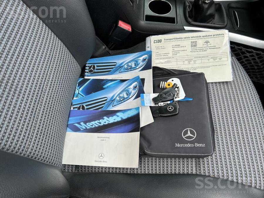 Brūns Mercedes-Benz B 180 2005 Limbaži, ar dzinēja tilpumu 2.00 L un nobraukumu 263 tūkst. km par 2950 €, foto 13 vietnē AUTOMOTO.COM.LV