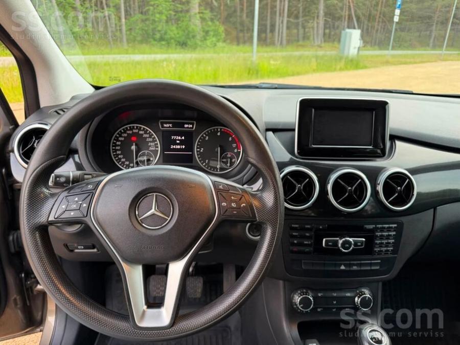 Brūns Mercedes-Benz B 180 2012 Rīga, ar dzinēja tilpumu 1.80 L un nobraukumu 245 tūkst. km par 6200 €, foto 9 vietnē AUTOMOTO.COM.LV