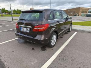 Brown Mercedes-Benz B 180 2014 in Klaipeda, with an engine capacity of 1.50 L and mileage of 239 thousand km for 7350 €, photo 7 on AUTOMOTO.COM.LV