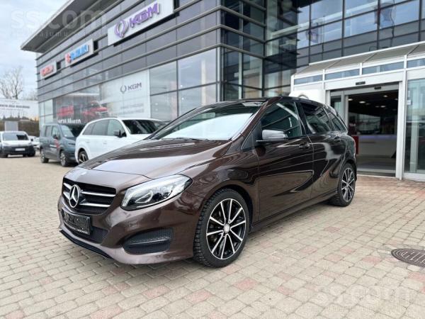 Brown Mercedes-Benz B 180 2015 in Riga, with an engine capacity of 1.50 L and mileage of 240 thousand km for 2000 €, photo 1 on AUTOMOTO.COM.LV