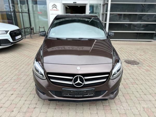 Brown Mercedes-Benz B 180 2015 in Riga, with an engine capacity of 1.50 L and mileage of 240 thousand km for 2000 €, photo 2 on AUTOMOTO.COM.LV