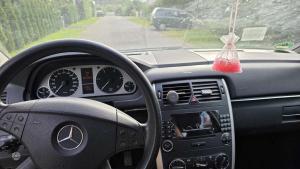 Серый Мерседес Б 180 2005 в Каунас, объемом двигателя 2.00 л и пробегом 250 тыс. км за 1499 €, фото 10 на AUTOMOTO.COM.LV