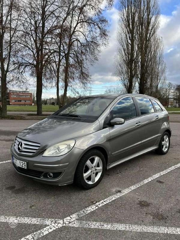 Grey Mercedes-Benz B 180 2006 in Klaipeda, with an engine capacity of 1.99 L and mileage of 345 thousand km for 2500 €, photo 3 on AUTOMOTO.COM.LV