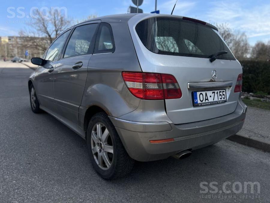 Pelēks Mercedes-Benz B 180 2006 Rīga, ar dzinēja tilpumu 2.00 L un nobraukumu 186 tūkst. km par 1590 €, foto 5 vietnē AUTOMOTO.COM.LV
