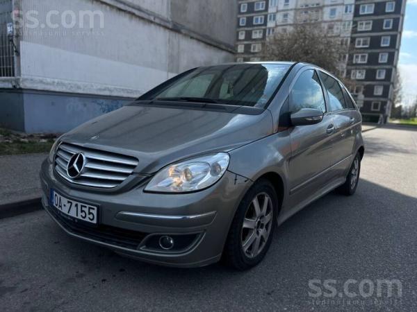 Grey Mercedes-Benz B 180 2006 in Riga, with an engine capacity of 2.00 L and mileage of 190 thousand km for 790 €, photo 1 on AUTOMOTO.COM.LV