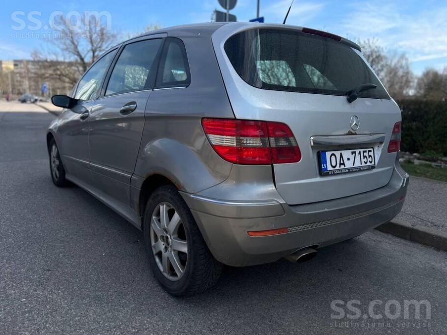 Серый Мерседес Б 180 2006 в Рига, объемом двигателя 2.00 л и пробегом 190 тыс. км за 790 €, фото 5 на AUTOMOTO.COM.LV
