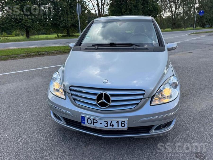 Grey Mercedes-Benz B 180 2006 in Ogre, with an engine capacity of 2.00 L and mileage of 167 thousand km for 3380 €, photo 4 on AUTOMOTO.COM.LV