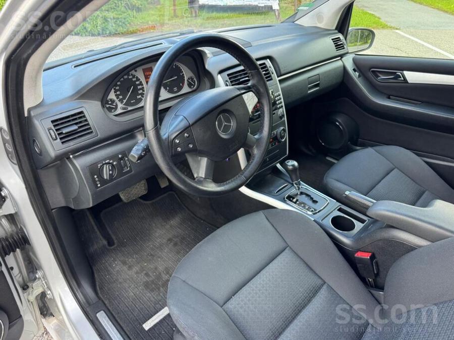 Grey Mercedes-Benz B 180 2006 in Ogre, with an engine capacity of 2.00 L and mileage of 167 thousand km for 3380 €, photo 21 on AUTOMOTO.COM.LV