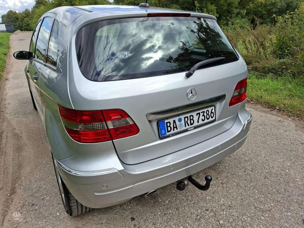 Grey Mercedes-Benz B 180 2007 in Marijampole, with an engine capacity of 1.99 L and mileage of 200 thousand km for 2290 €, photo 6 on AUTOMOTO.COM.LV