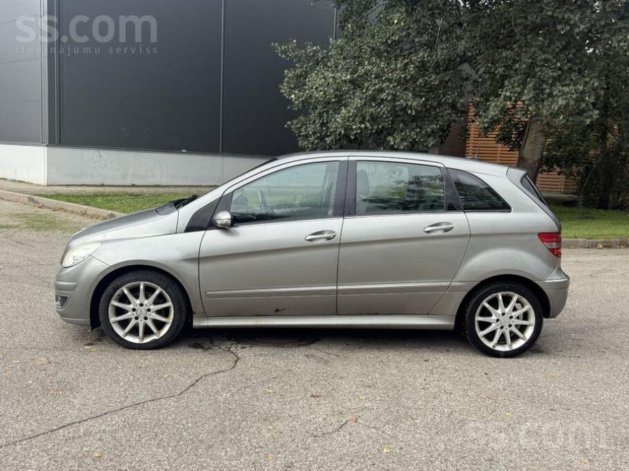 Grey Mercedes-Benz B 180 2007 in Riga, with an engine capacity of 2.00 L and mileage of 390 thousand km for 700 €, photo 6 on AUTOMOTO.COM.LV