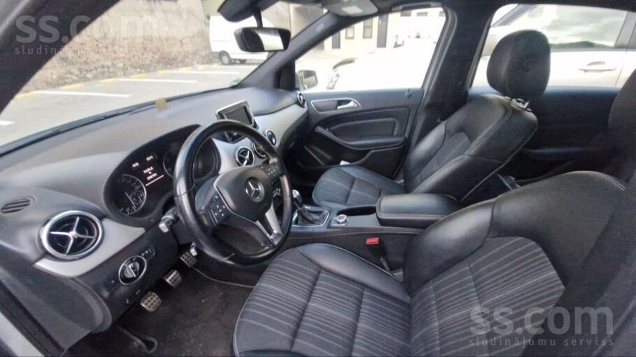 Grey Mercedes-Benz B 180 2011 in Riga, with an engine capacity of 1.80 L and mileage of 300 thousand km for 3100 €, photo 8 on AUTOMOTO.COM.LV