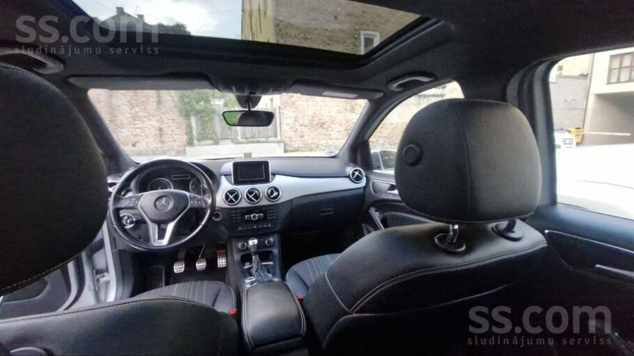 Grey Mercedes-Benz B 180 2011 in Riga, with an engine capacity of 1.80 L and mileage of 300 thousand km for 3100 €, photo 9 on AUTOMOTO.COM.LV