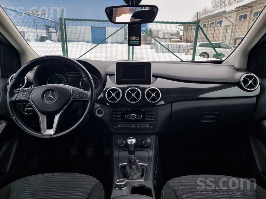Серый Мерседес Б 180 2012 в Огре, объемом двигателя 1.80 л и пробегом 165 тыс. км за 7450 €, фото 14 на AUTOMOTO.COM.LV