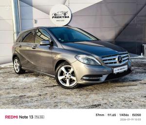 Grey Mercedes-Benz B 180 2013 in Kaunas, with an engine capacity of 1.60 L and mileage of 64 thousand km for 8950 €, photo 3 on AUTOMOTO.COM.LV