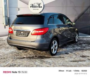 Grey Mercedes-Benz B 180 2013 in Kaunas, with an engine capacity of 1.60 L and mileage of 64 thousand km for 8950 €, photo 9 on AUTOMOTO.COM.LV