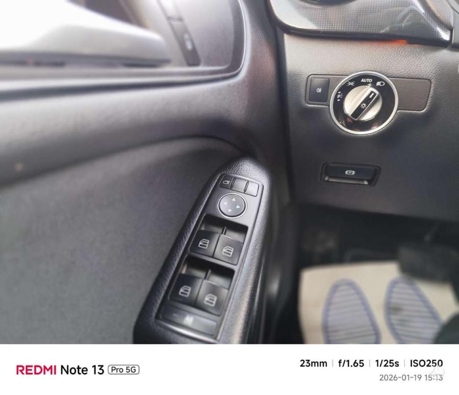 Grey Mercedes-Benz B 180 2013 in Kaunas, with an engine capacity of 1.60 L and mileage of 64 thousand km for 8950 €, photo 17 on AUTOMOTO.COM.LV