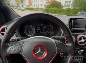 Grey Mercedes-Benz B 180 2013 in Riga, with an engine capacity of 1.80 L and mileage of 239 thousand km for 7000 €, photo 6 on AUTOMOTO.COM.LV