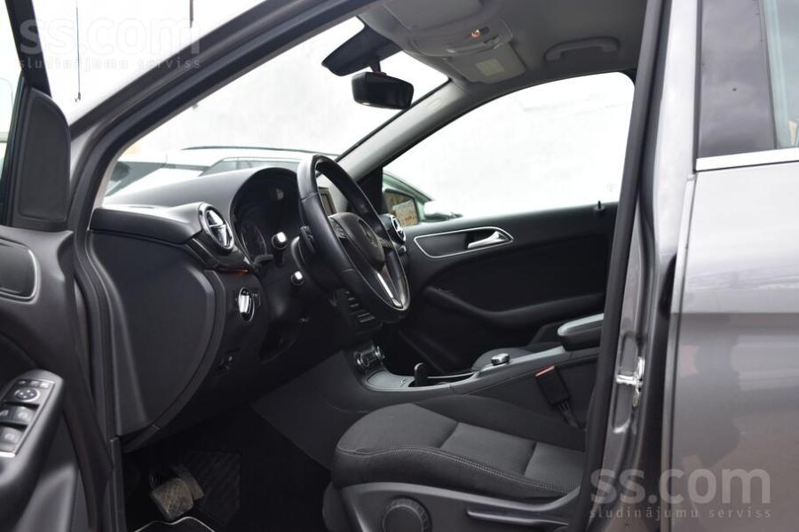 Grey Mercedes-Benz B 180 2013 in Jelgava, with an engine capacity of 1.80 L and mileage of 234 thousand km for 7890 €, photo 8 on AUTOMOTO.COM.LV