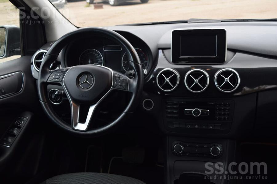 Grey Mercedes-Benz B 180 2013 in Jelgava, with an engine capacity of 1.80 L and mileage of 234 thousand km for 7890 €, photo 12 on AUTOMOTO.COM.LV