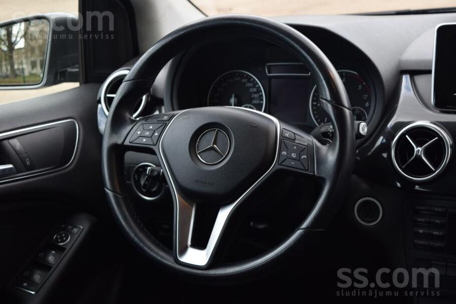 Grey Mercedes-Benz B 180 2013 in Jelgava, with an engine capacity of 1.80 L and mileage of 234 thousand km for 7890 €, photo 13 on AUTOMOTO.COM.LV