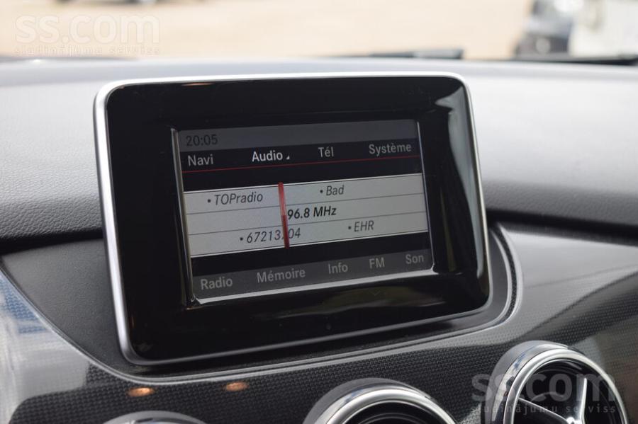 Grey Mercedes-Benz B 180 2013 in Jelgava, with an engine capacity of 1.80 L and mileage of 234 thousand km for 7890 €, photo 15 on AUTOMOTO.COM.LV
