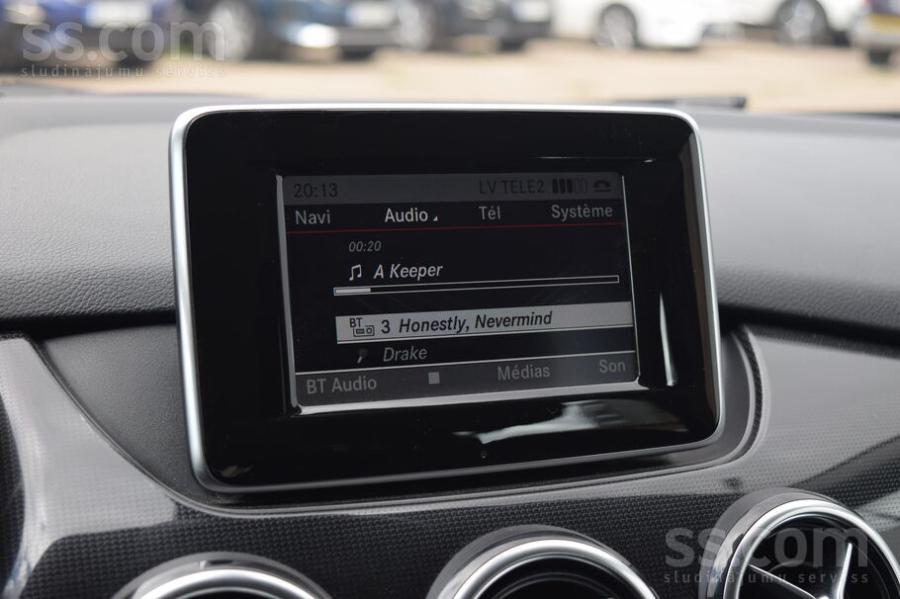 Grey Mercedes-Benz B 180 2013 in Jelgava, with an engine capacity of 1.80 L and mileage of 234 thousand km for 7890 €, photo 16 on AUTOMOTO.COM.LV