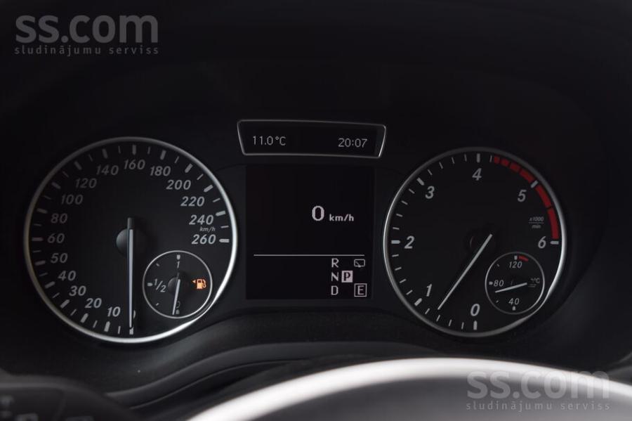 Grey Mercedes-Benz B 180 2013 in Jelgava, with an engine capacity of 1.80 L and mileage of 234 thousand km for 7890 €, photo 19 on AUTOMOTO.COM.LV