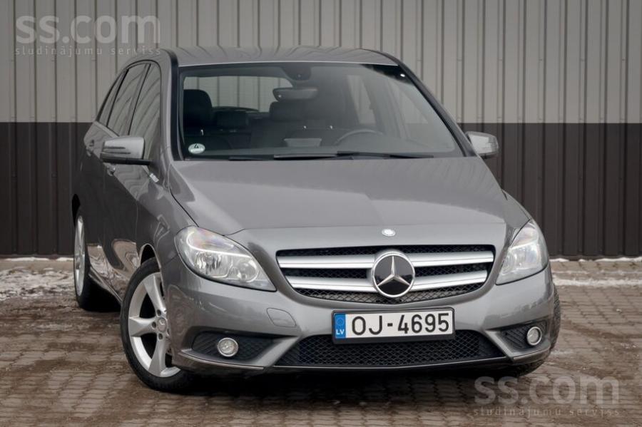 Pelēks Mercedes-Benz B 180 2014 Tukums, ar dzinēja tilpumu 1.50 L un nobraukumu 214 tūkst. km par 8490 €, foto 1 vietnē AUTOMOTO.COM.LV