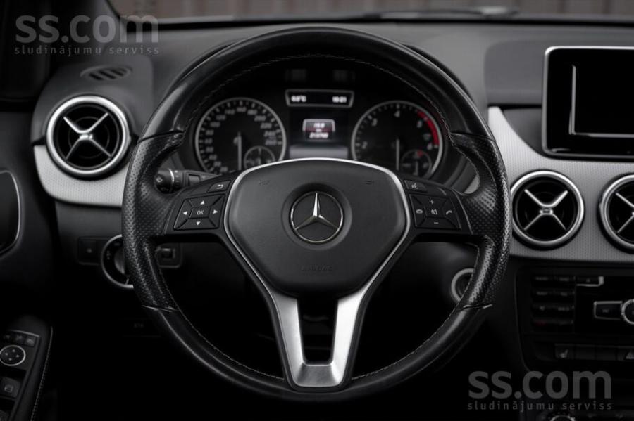 Pelēks Mercedes-Benz B 180 2014 Tukums, ar dzinēja tilpumu 1.50 L un nobraukumu 214 tūkst. km par 8490 €, foto 18 vietnē AUTOMOTO.COM.LV