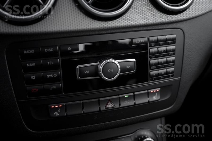 Pelēks Mercedes-Benz B 180 2014 Tukums, ar dzinēja tilpumu 1.50 L un nobraukumu 214 tūkst. km par 8490 €, foto 21 vietnē AUTOMOTO.COM.LV