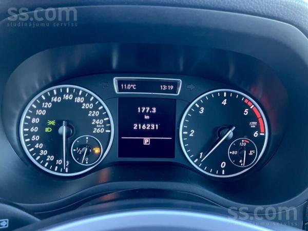 Pelēks Mercedes-Benz B 180 2014 Talsi, ar dzinēja tilpumu 1.50 L un nobraukumu 216 tūkst. km par 7500 €, foto 10 vietnē AUTOMOTO.COM.LV