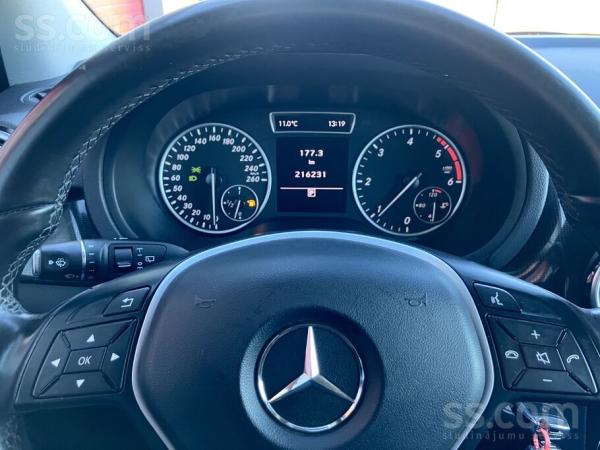 Pelēks Mercedes-Benz B 180 2014 Talsi, ar dzinēja tilpumu 1.50 L un nobraukumu 216 tūkst. km par 7500 €, foto 11 vietnē AUTOMOTO.COM.LV