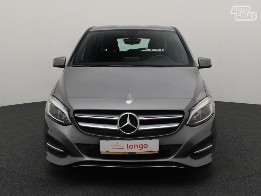 Grey Mercedes-Benz B 180 2015 in Vilnius, with an engine capacity of 1.50 L and mileage of 153 thousand km for 8999 €, photo 3 on AUTOMOTO.COM.LV
