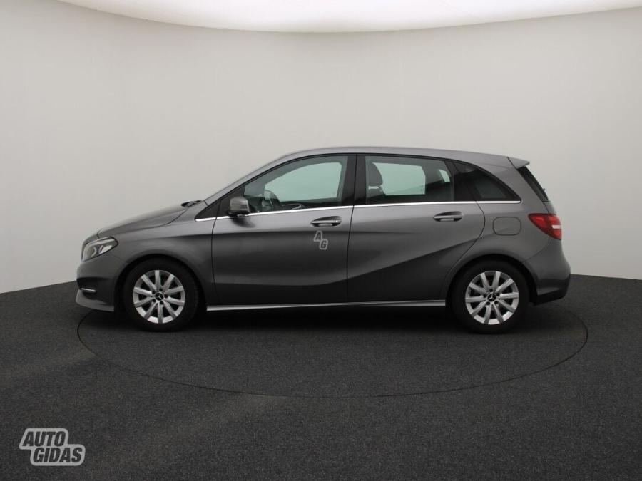 Grey Mercedes-Benz B 180 2015 in Vilnius, with an engine capacity of 1.50 L and mileage of 153 thousand km for 8999 €, photo 6 on AUTOMOTO.COM.LV