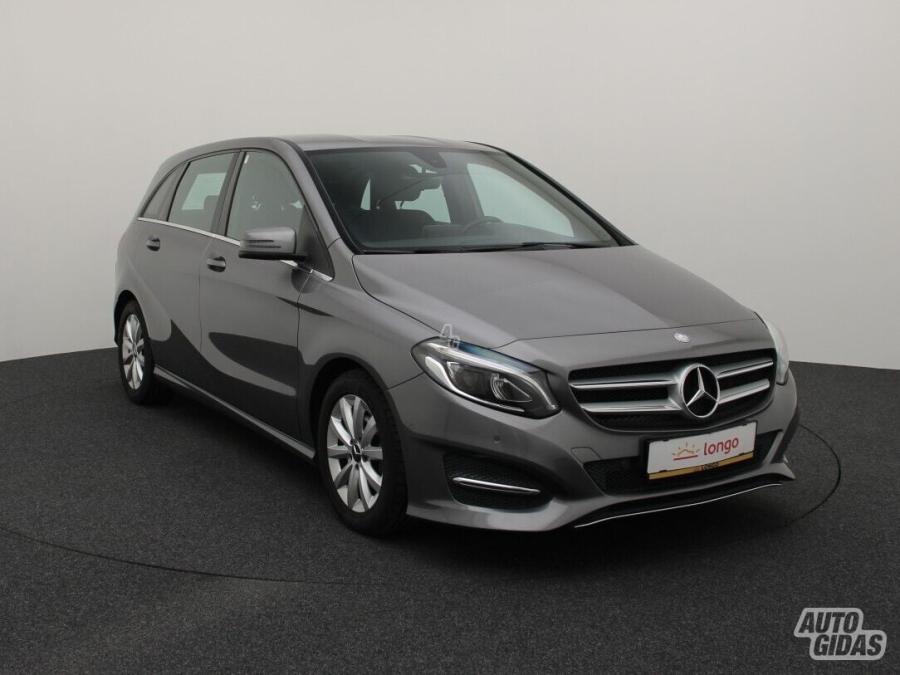 Grey Mercedes-Benz B 180 2015 in Vilnius, with an engine capacity of 1.50 L and mileage of 153 thousand km for 8999 €, photo 10 on AUTOMOTO.COM.LV