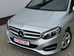 Grey Mercedes-Benz B 180 2015 in Raseiniai, with an engine capacity of 1.60 L and mileage of 153 thousand km for 7999 €, photo 3 on AUTOMOTO.COM.LV
