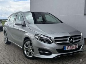 Grey Mercedes-Benz B 180 2015 in Raseiniai, with an engine capacity of 1.60 L and mileage of 153 thousand km for 7999 €, photo 4 on AUTOMOTO.COM.LV