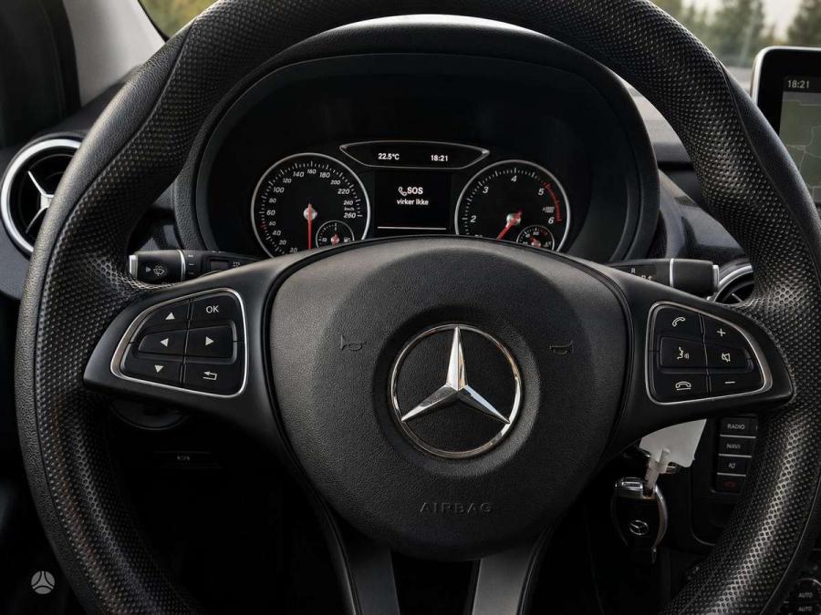 Pelēks Mercedes-Benz B 180 2015 Pakruojis, ar dzinēja tilpumu 1.46 L un nobraukumu 194 tūkst. km par 6500 €, foto 14 vietnē AUTOMOTO.COM.LV
