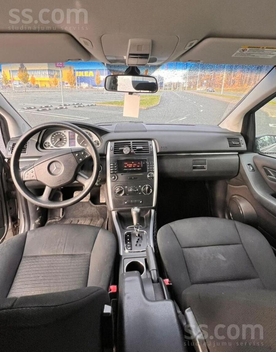 Pelēks Mercedes-Benz B 180 2006 Rīga, ar dzinēja tilpumu 2.00 L un nobraukumu 314 tūkst. km par 2600 €, foto 11 vietnē AUTOMOTO.COM.LV