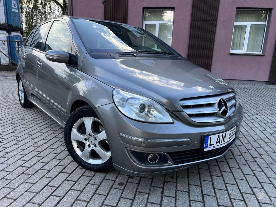 Grey Mercedes-Benz B 180 2006 in Siauliai, with an engine capacity of 2.00 L and mileage of 313 thousand km for 2690 €, photo 9 on AUTOMOTO.COM.LV