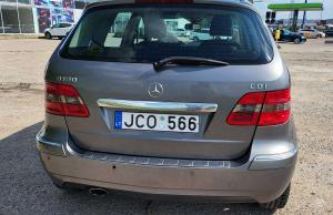 Grey Mercedes-Benz B 180 2008 in Kaunas, with an engine capacity of 1.99 L and mileage of 200 thousand km for 2690 €, photo 7 on AUTOMOTO.COM.LV
