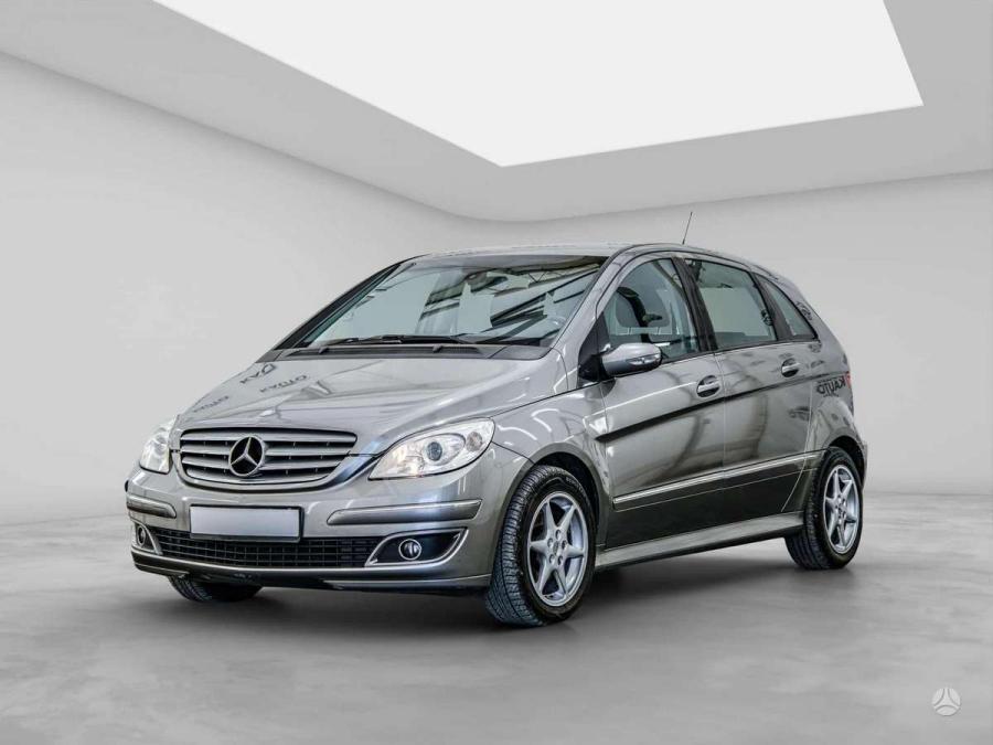 Pelēks Mercedes-Benz B 180 2008 Kauņa, ar dzinēja tilpumu 2.00 L un nobraukumu 222 tūkst. km par 3990 €, foto 1 vietnē AUTOMOTO.COM.LV