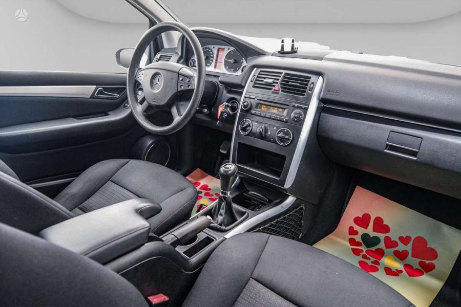 Pelēks Mercedes-Benz B 180 2008 Kauņa, ar dzinēja tilpumu 2.00 L un nobraukumu 222 tūkst. km par 3990 €, foto 12 vietnē AUTOMOTO.COM.LV