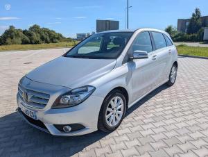 Pelēks Mercedes-Benz B 180 2014 Tauragė, ar dzinēja tilpumu 1.50 L un nobraukumu 242 tūkst. km par 4950 €, foto  vietnē AUTOMOTO.COM.LV