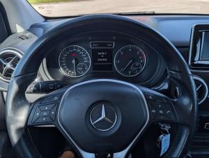 Grey Mercedes-Benz B 180 2014 in Taurage, with an engine capacity of 1.50 L and mileage of 242 thousand km for 4950 €, photo 12 on AUTOMOTO.COM.LV