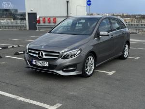 Pelēks Mercedes-Benz B 180 2017 Viļņa, ar dzinēja tilpumu 1.60 L un nobraukumu 67 tūkst. km par 10500 €, foto  vietnē AUTOMOTO.COM.LV