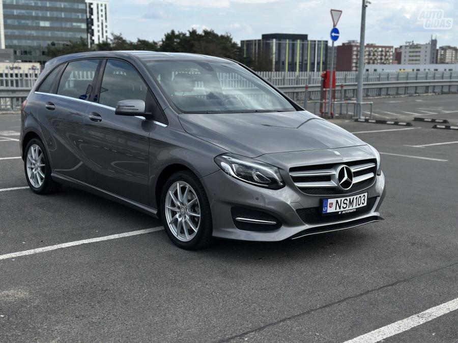 Pelēks Mercedes-Benz B 180 2017 Viļņa, ar dzinēja tilpumu 1.60 L un nobraukumu 67 tūkst. km par 10500 €, foto 4 vietnē AUTOMOTO.COM.LV